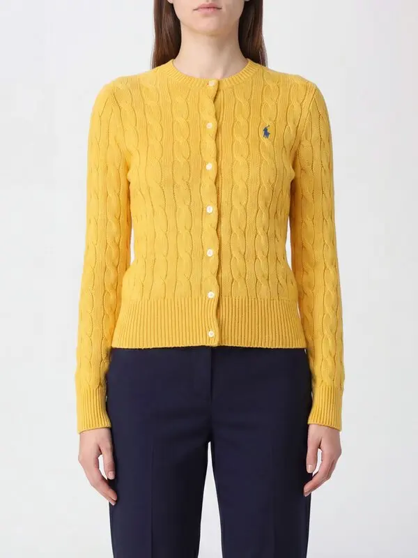 Polo Ralph Lauren Cable Knit Cardigan - Yellow