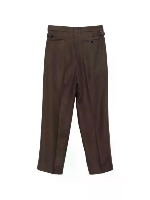 BE ABLE Pleated Side-adjuster Trousers