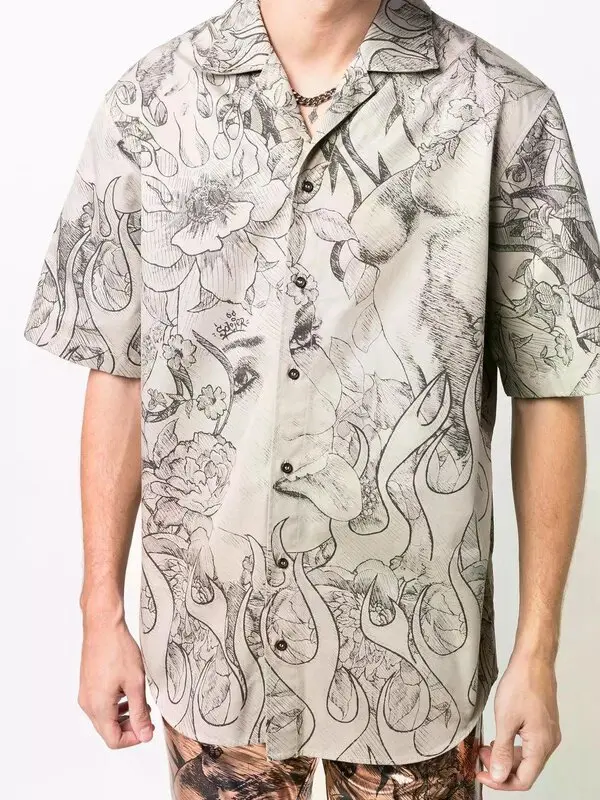 Dsquared2 Graphic-print Shirt