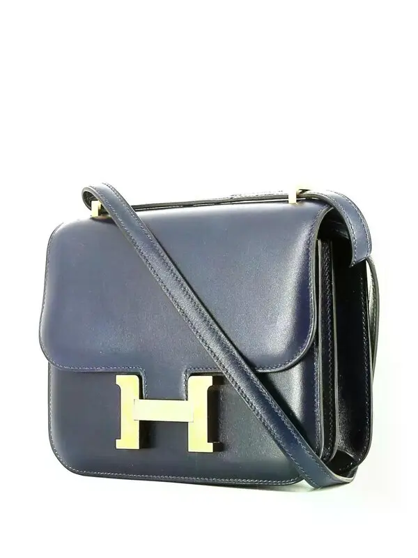 Hermès Constance 18 Shoulder Bag - Blue