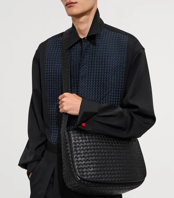 Bottega Veneta Large Veneto Messenger Bag