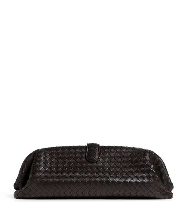 Bottega Veneta Lauren 1980 Clutch Bag - Brown