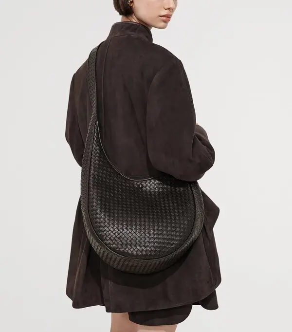 Bottega Veneta Ovetto Shoulder Bag - Brown