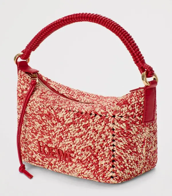 Loewe X Paula's Ibiza Raffia Cala Pouch