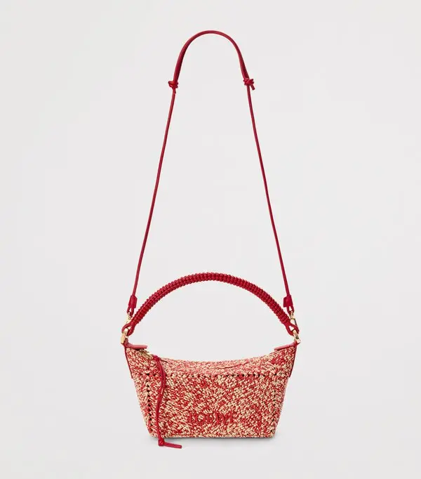 Loewe X Paula's Ibiza Raffia Cala Pouch