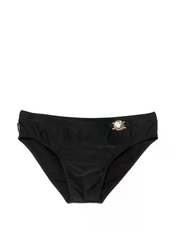 Moschino Smiley Plaque Swim Trunks
