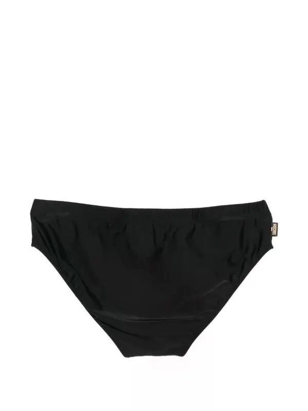 Moschino Smiley Plaque Swim Trunks