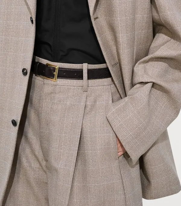Bottega Veneta Calfskin Intrecciato Piccolo Belt