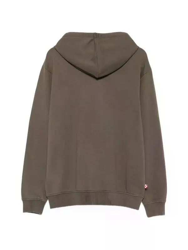 MC2 SAINT BARTH Logo-embroidered Zip-up Hoodie
