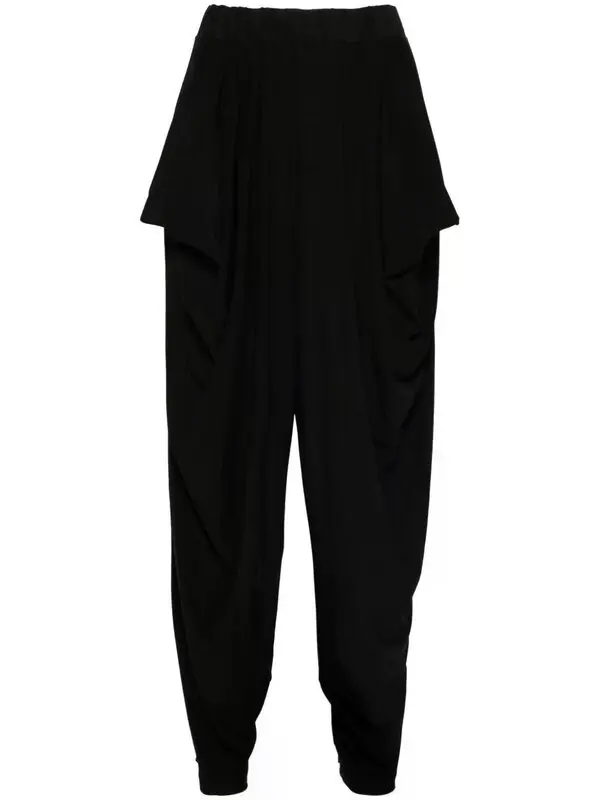 Issey Miyake Draped Tapered Trousers