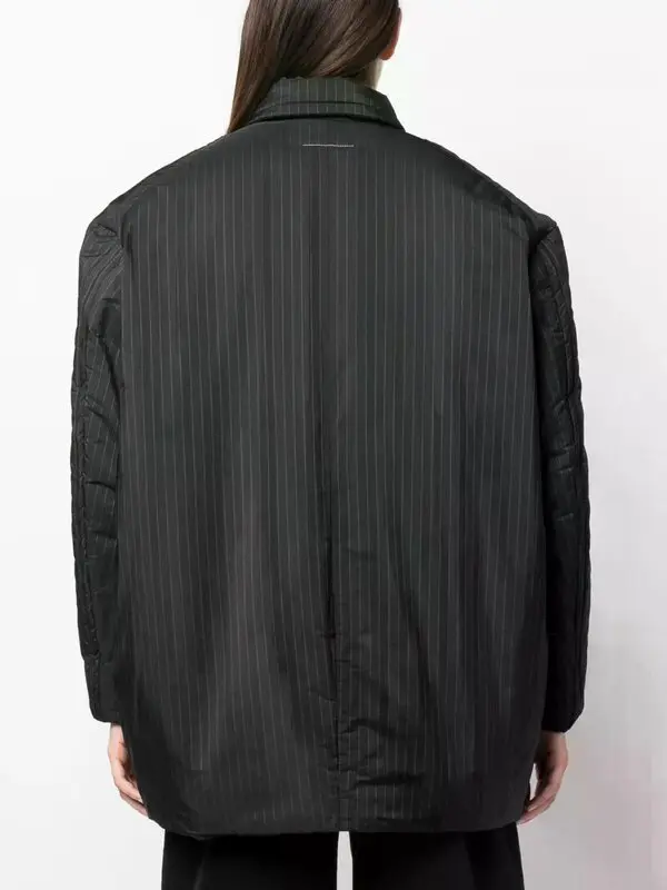 MAISON MARGIELA Pinstripe Button-fastening Jacket
