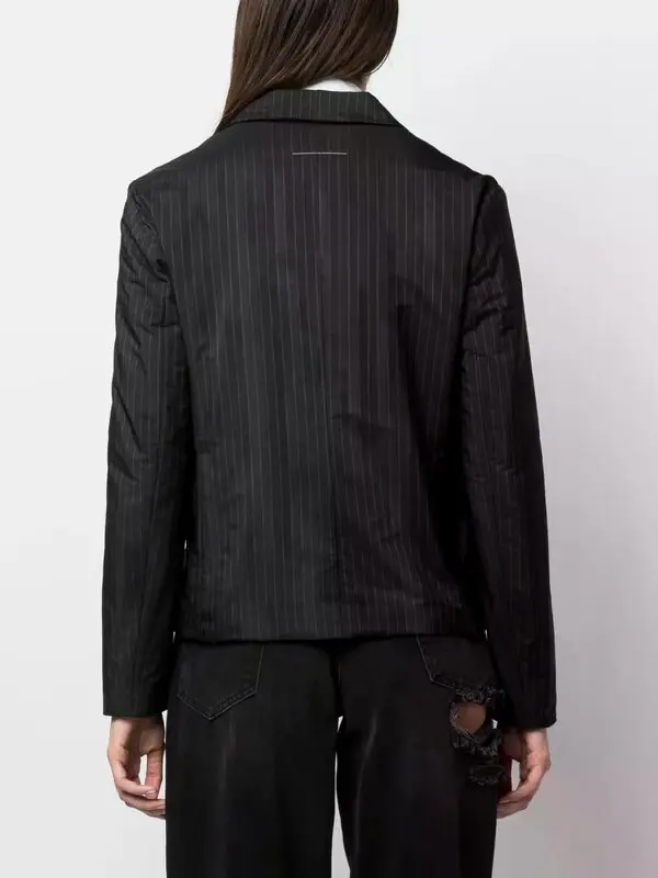 MAISON MARGIELA Single-breasted Pinstripe Blazer
