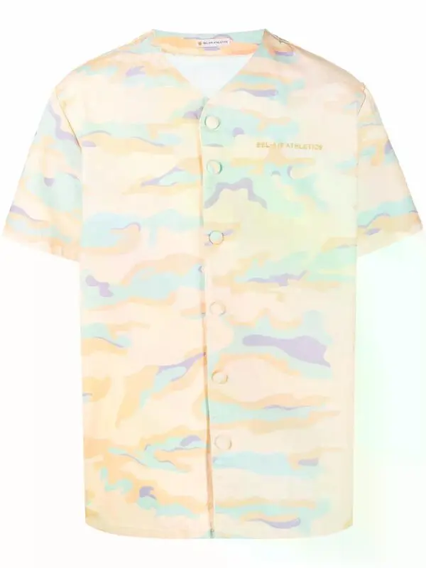BEL-AIR ATHLETICS Camouflage-print Shirt