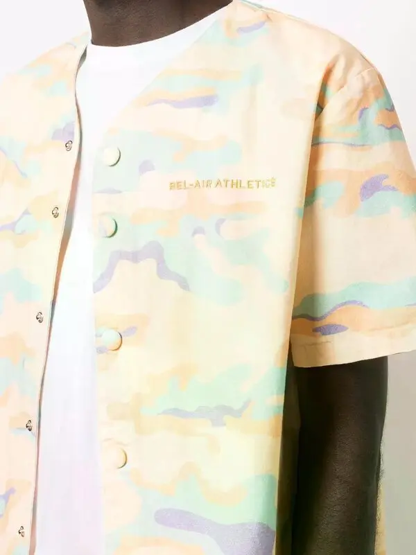 BEL-AIR ATHLETICS Camouflage-print Shirt