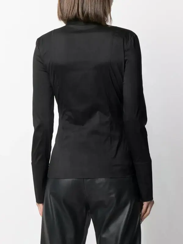 Patrizia Pepe Fitted Buttoned Shirt