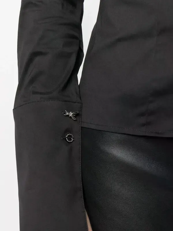 Patrizia Pepe Fitted Buttoned Shirt