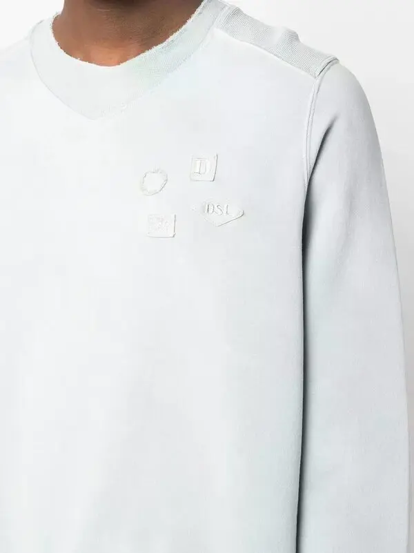DIESEL® Cotton Sweatshirt