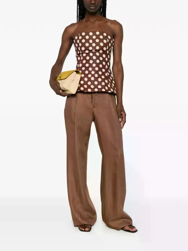 Tagliatore Tailored Linen Trousers