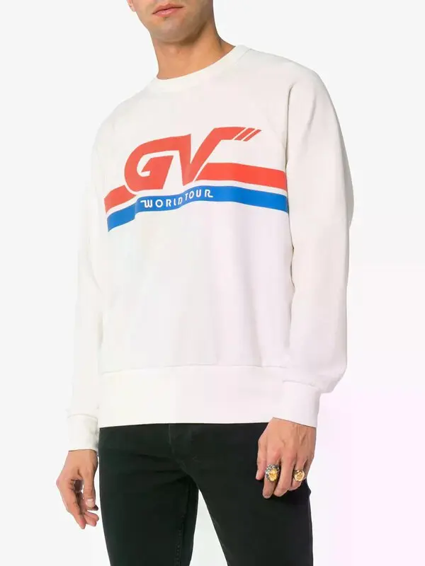 Givenchy Motorcross Print Cotton Sweatshirt
