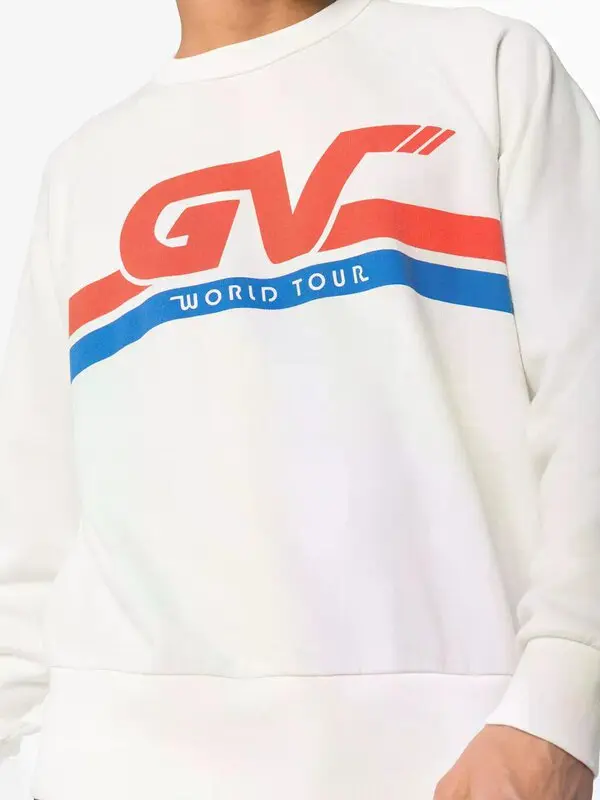Givenchy Motorcross Print Cotton Sweatshirt
