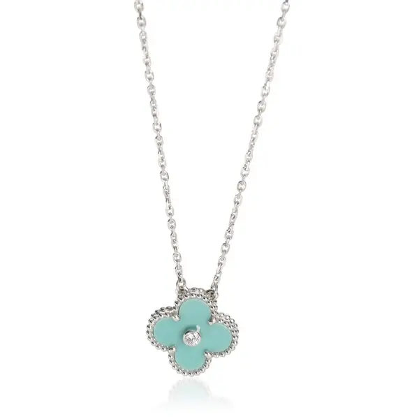 Van Cleef & Arpels White Gold Diamond 2022 Limited Edition Pendant - White_gold