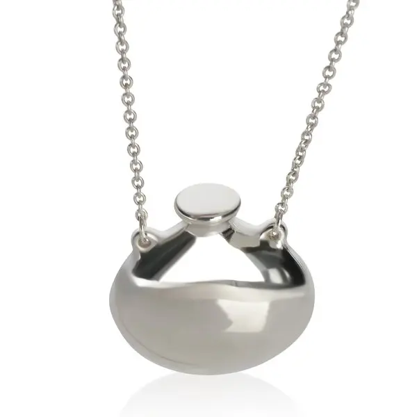 Tiffany & Co. Sterling Silver Elsa Peretti Bottle Pendant Necklace - Sterling_silver