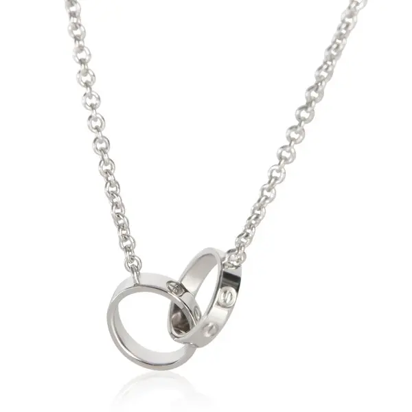 Cartier White Gold Love Necklace - White_gold