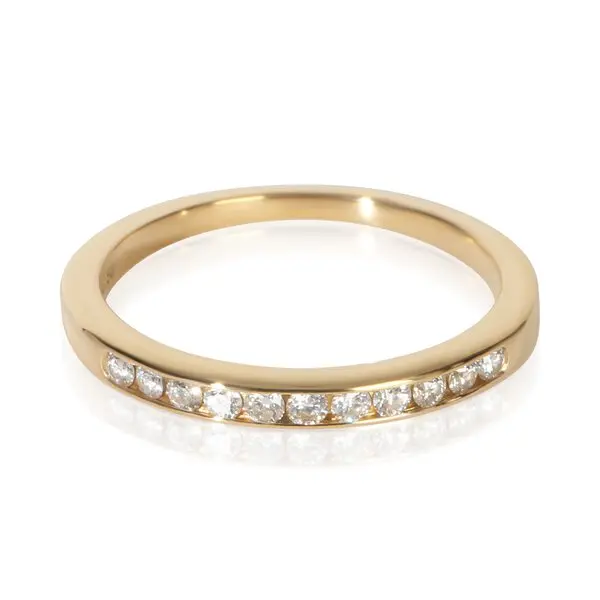 Tiffany & Co. Vintage Diamond Channel Set Band In Yellow Gold - Yellow_gold