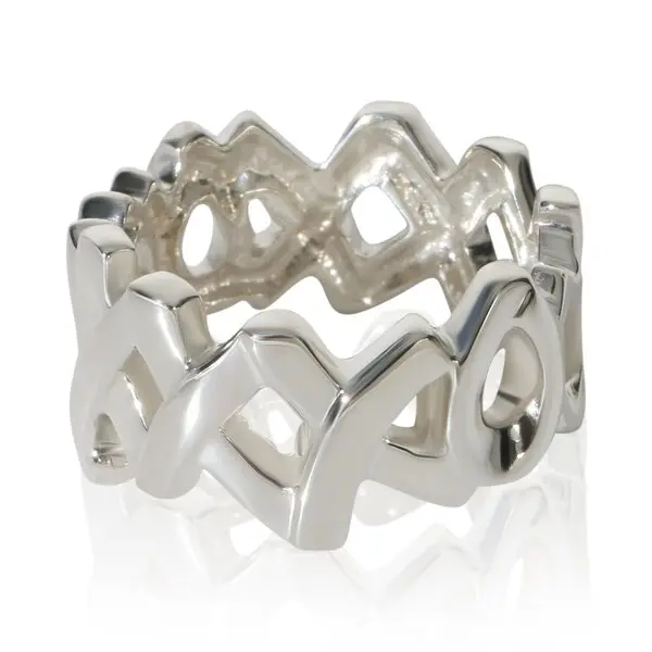 Tiffany & Co. Sterling Silver Paloma Picasso Xo Ring