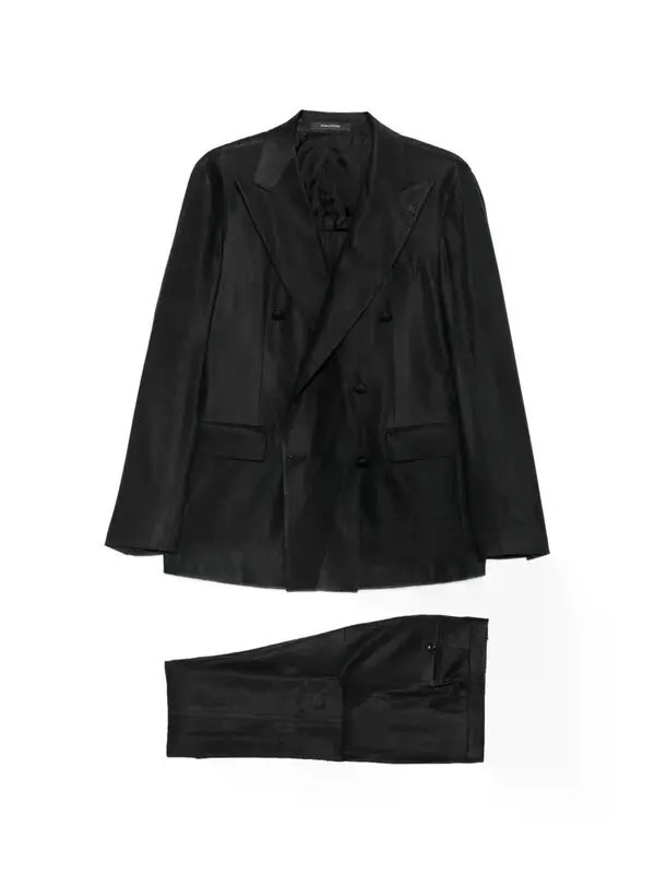 Tagliatore Double-breasted Peak-lapel Suit
