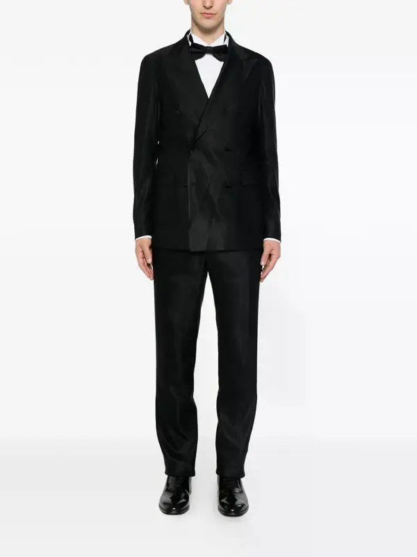 Tagliatore Double-breasted Peak-lapel Suit