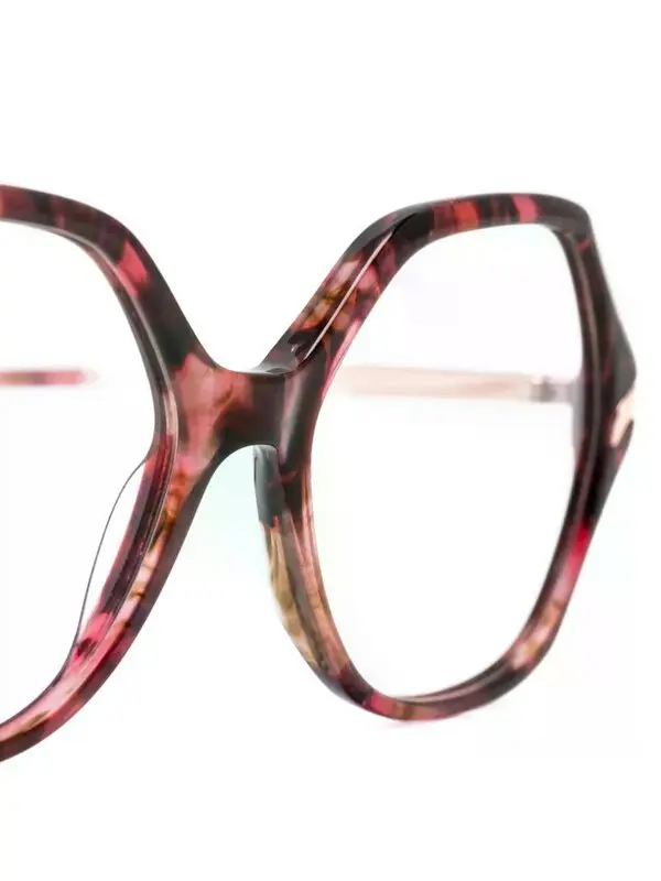 Ted Baker London Geometric Frame Eyeglasses