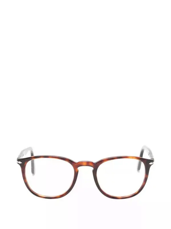Persol Round-frame Glasses - Brown