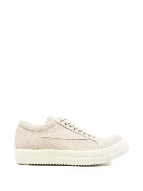 Rick Owens Vintage Low Lace-up Sneakers - Neutrals