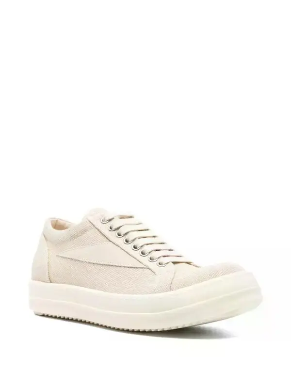 Rick Owens Vintage Low Lace-up Sneakers - Neutrals