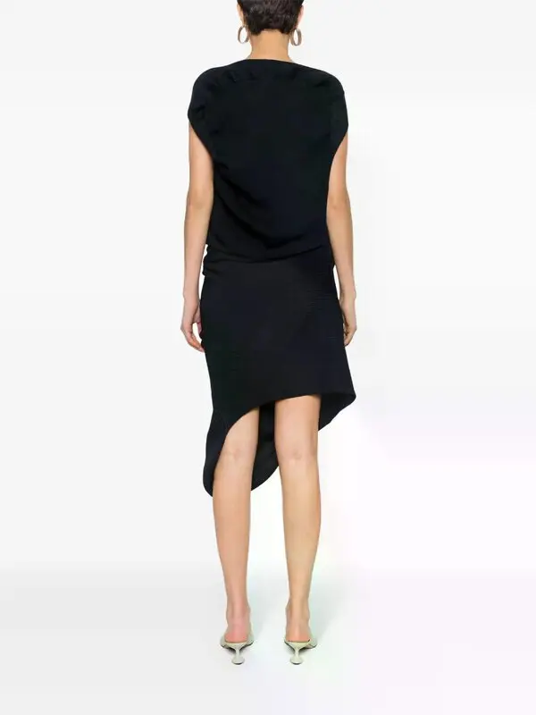 Issey Miyake Asymmetric Aerate Dress