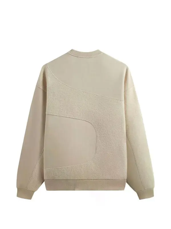 Kith Madison Curved-seam Sweatshirt - Neutrals