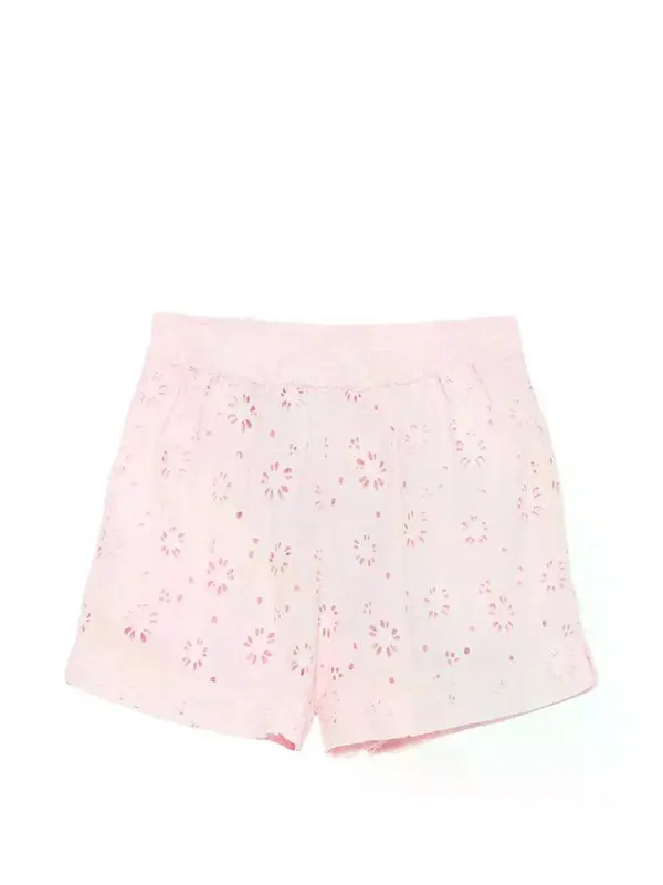 MC2 SAINT BARTH Broderie Anglaise Shorts