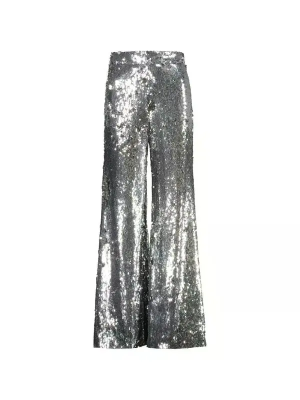 ELLERY Sequin Wide Leg Trousers