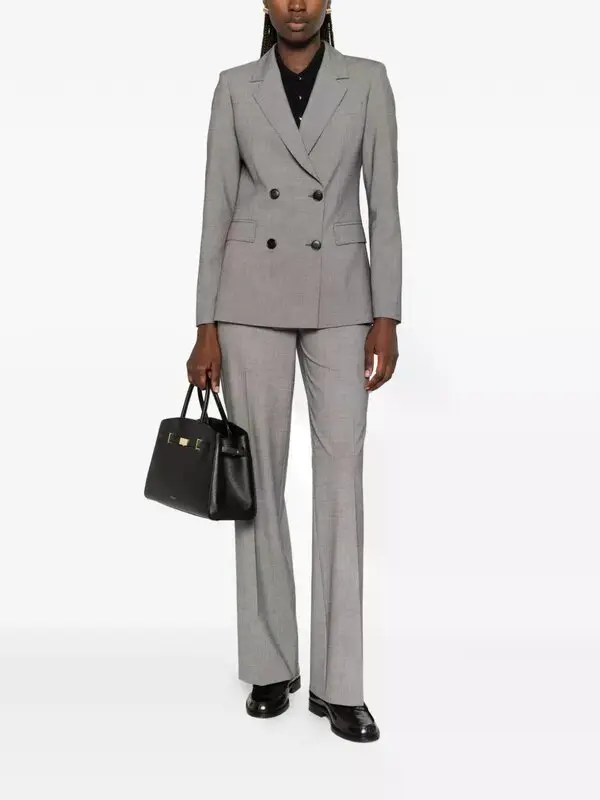 NINA 14.7 Micro-check Tailored Trousers