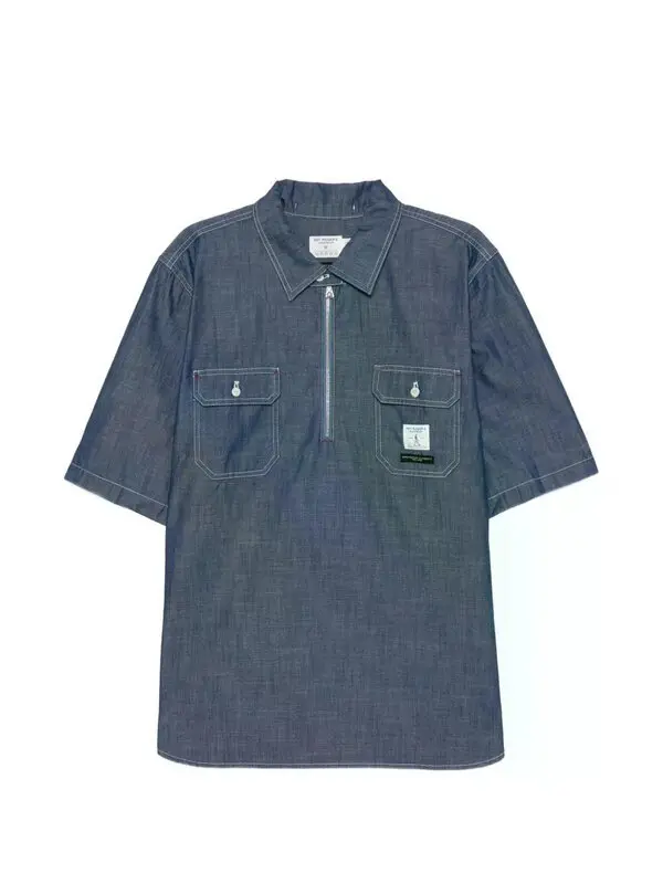 Engineered Garments X Roy Roger's Workwear Chambray Spinnaker Polo Shirt