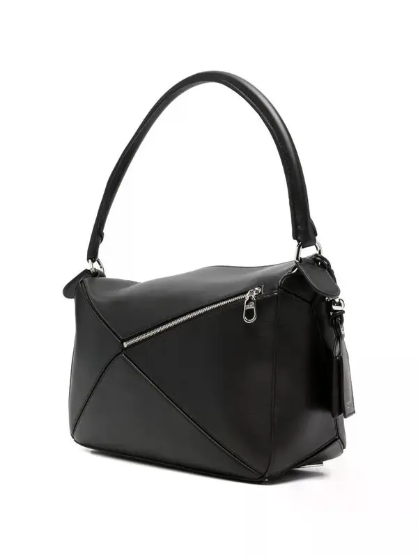 Loewe Medium Puzzle Shoulder Bag - Black