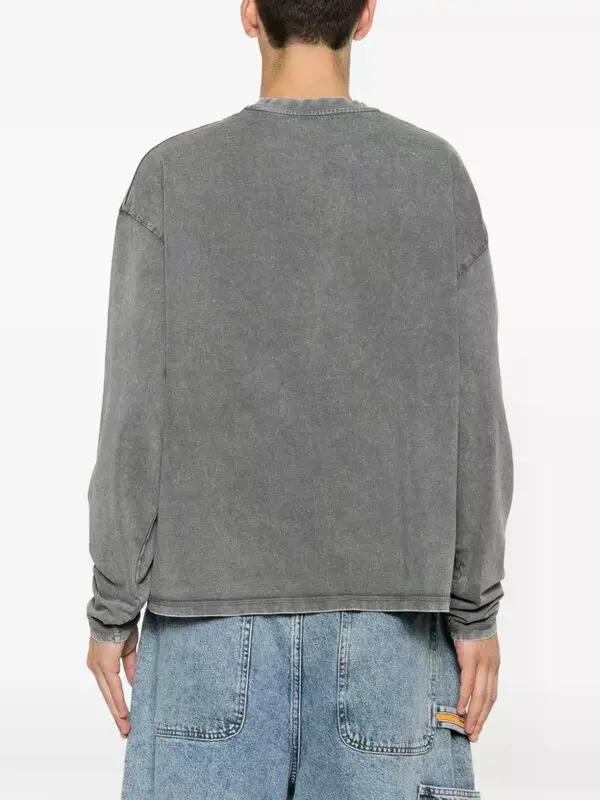 REPLAY Acid-wash Long-sleeve T-shirt