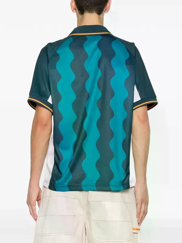 REPLAY Logo Print T-shirt - Blue