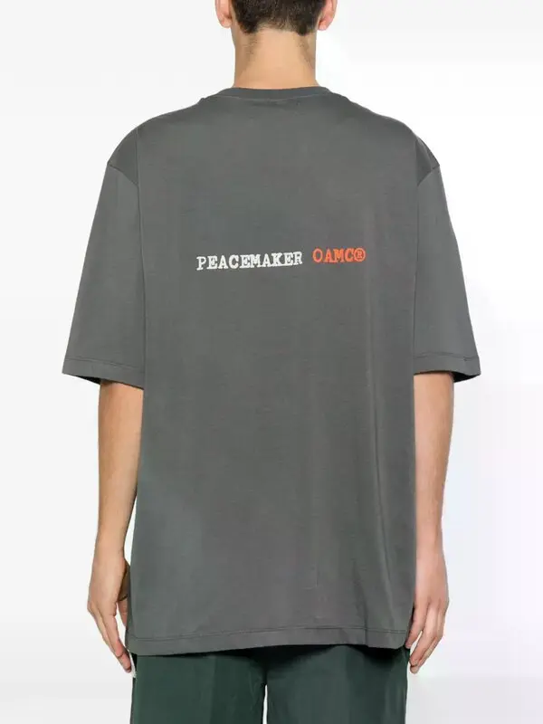 PEACEMAKER OAMC Slow Down Graphic-print T-shirt