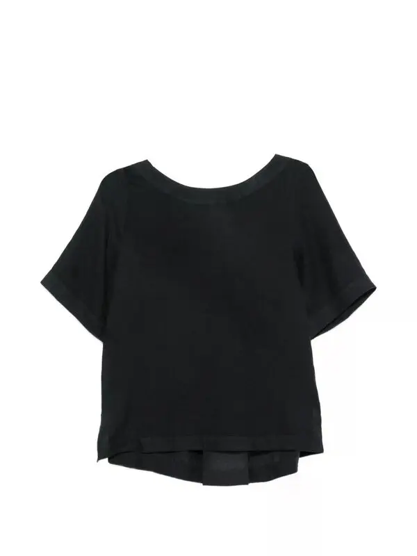 XACUS Fiamma Short-sleeve Top - Black
