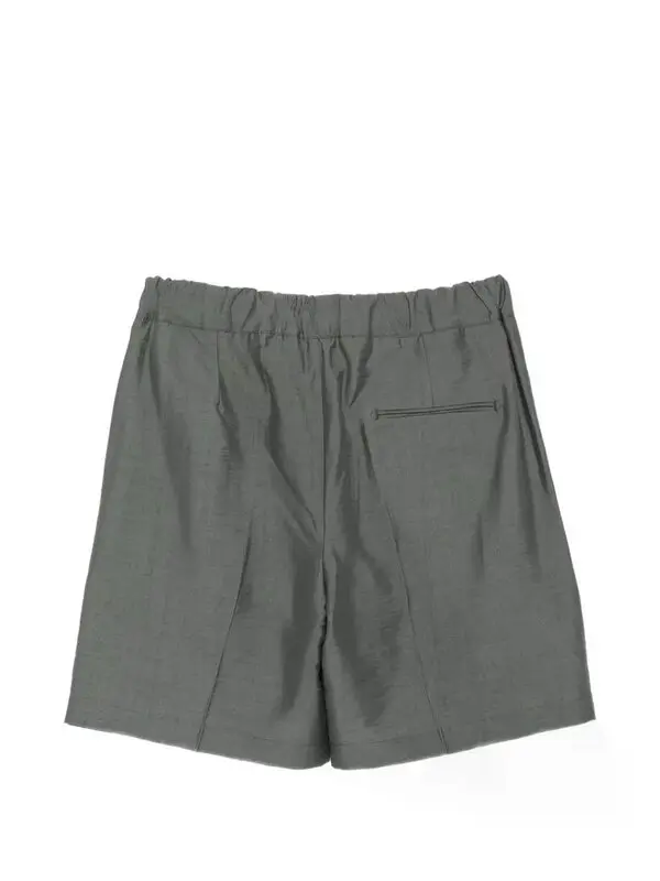 COSTUMEIN Tailored Shorts With Pleats And Elasticated Waistband