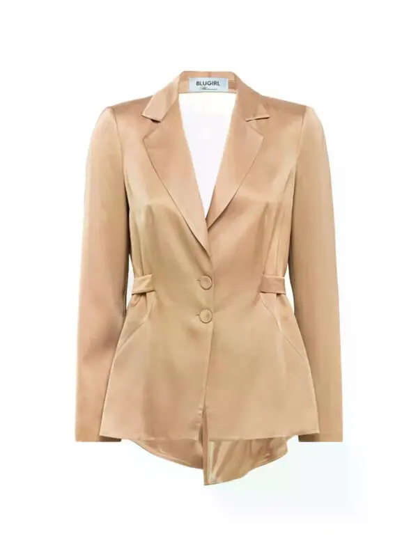 BLUGIRL Belted Cut-out Blazer
