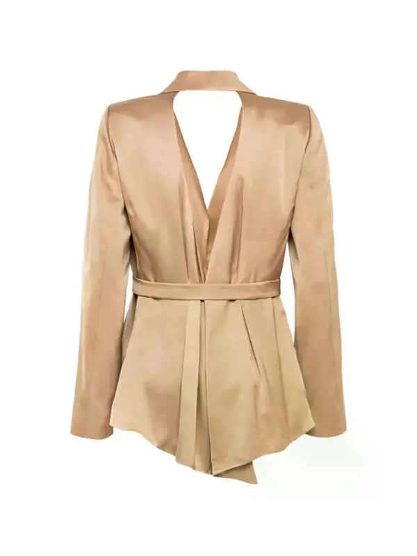BLUGIRL Belted Cut-out Blazer