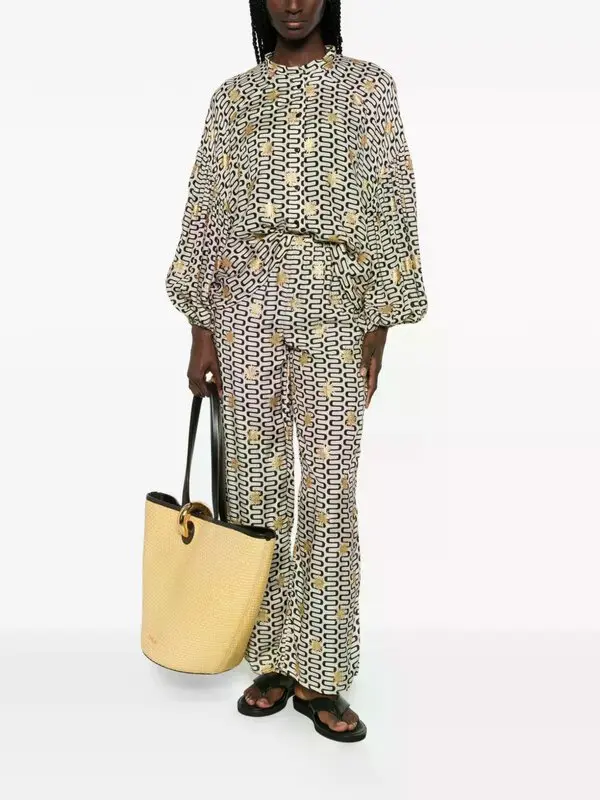 Sundress Symi Geometric Pattern Trousers